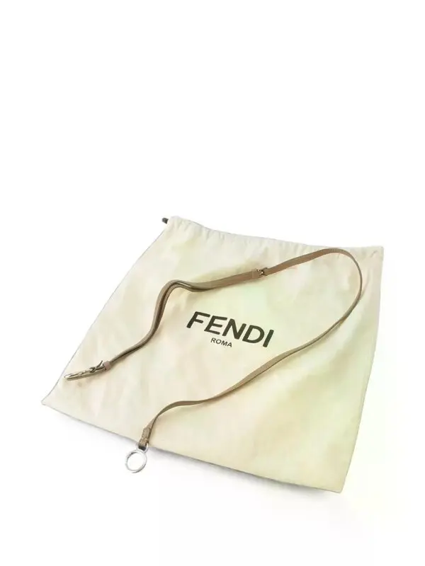 Fendi 2010-2026 Mini Leather Iconic Peekaboo Satchel