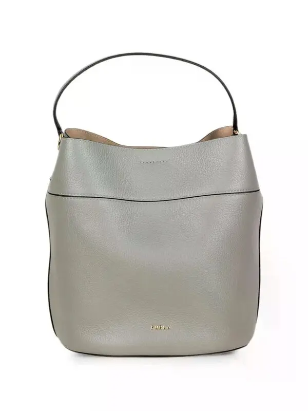 Furla Twist-lock Leather Shoulder Bag