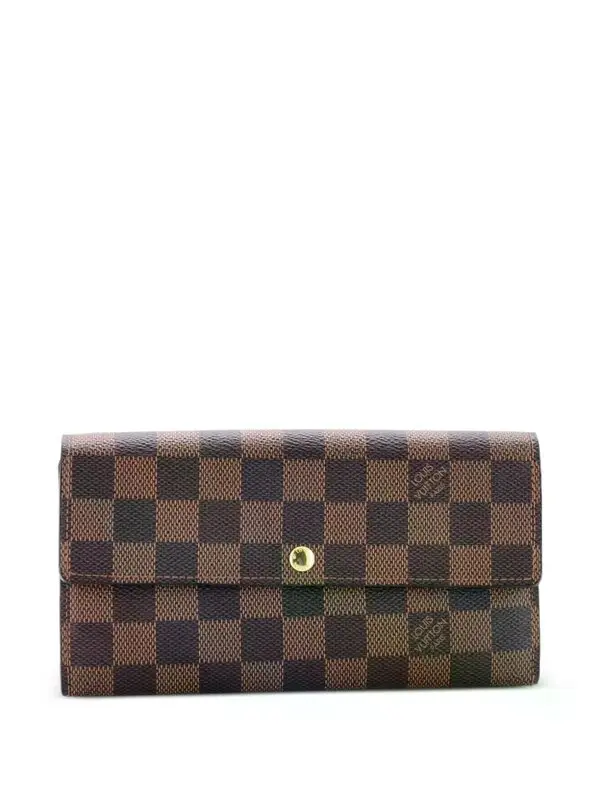 LOUIS VUITTON Sarah Wallet Damier Small Wallets - Brown