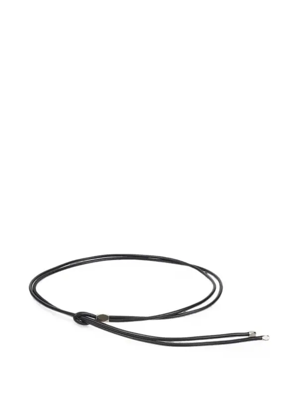 Isabel Marant Étoile Corded Knot-detail Belt - Black