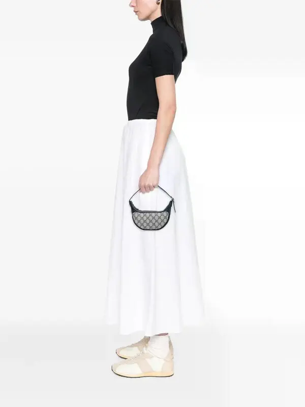 Gucci 2016-2026 Mini Gg Supreme Web Ophidia Shoulder Bag