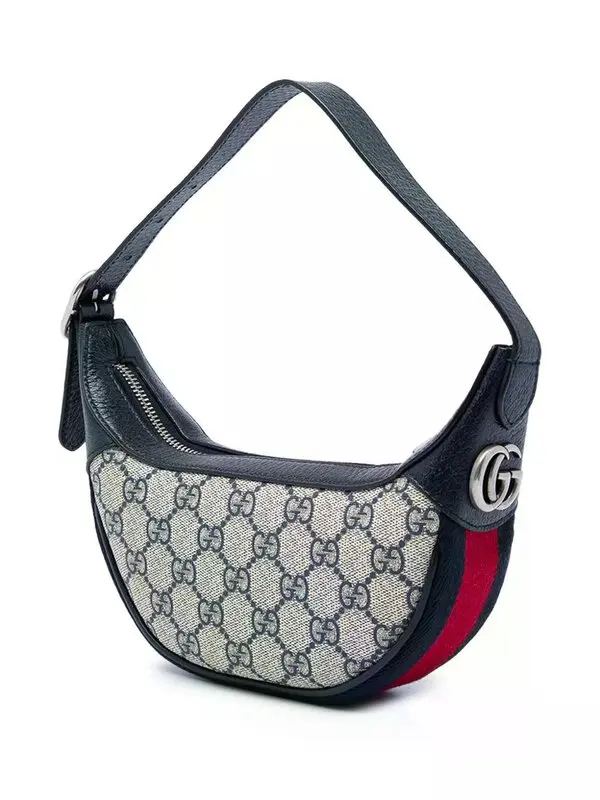 Gucci 2016-2026 Mini Gg Supreme Web Ophidia Shoulder Bag