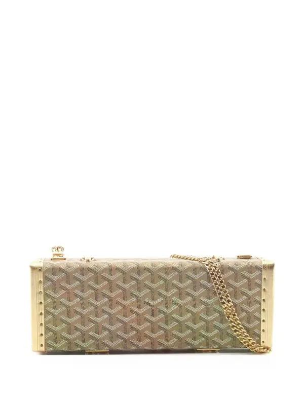 Goyard 2000-2026 Goyardine Saint-honoré Trunk Bag Crossbody Bag - Gold