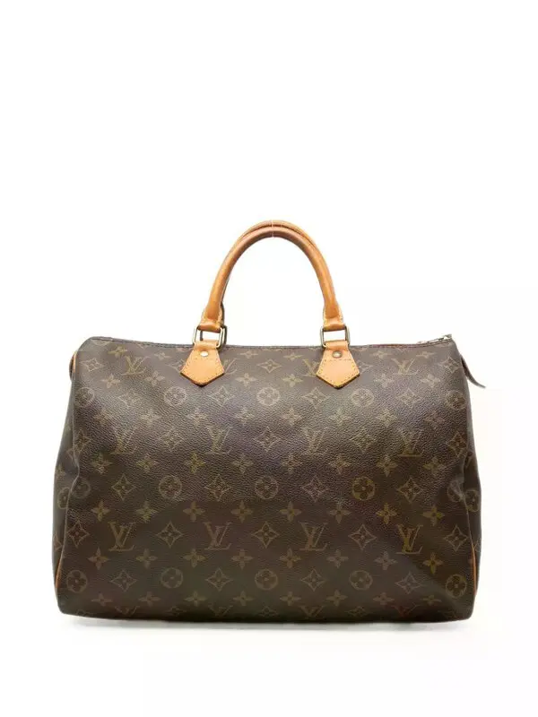 LOUIS VUITTON Monogram Speedy 35 Boston Bag