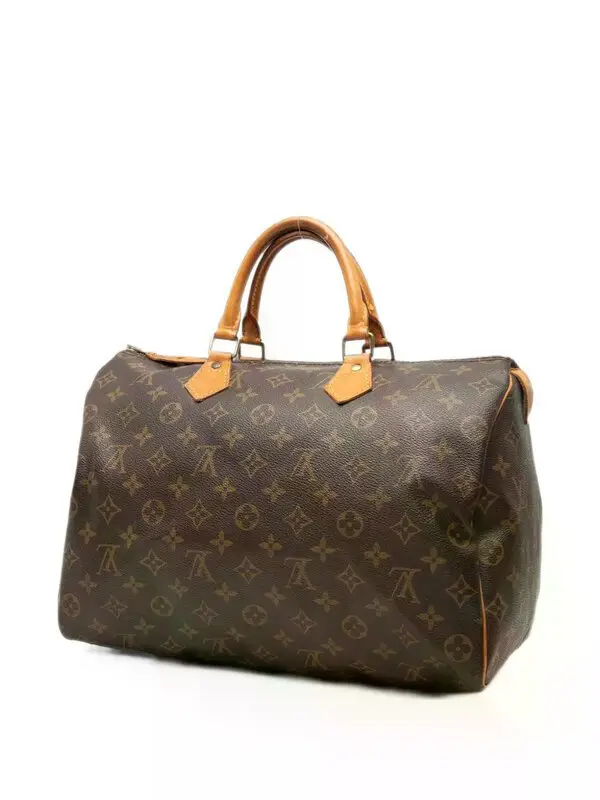 LOUIS VUITTON Monogram Speedy 35 Boston Bag