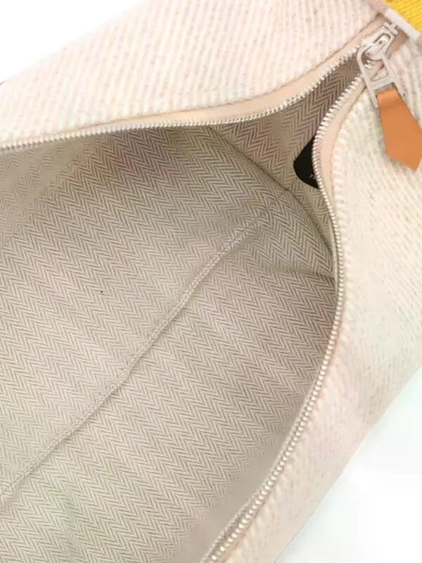 Hermès 2020-2026 Small Wool Bride A Brac Au Carre Case Vanity Bag
