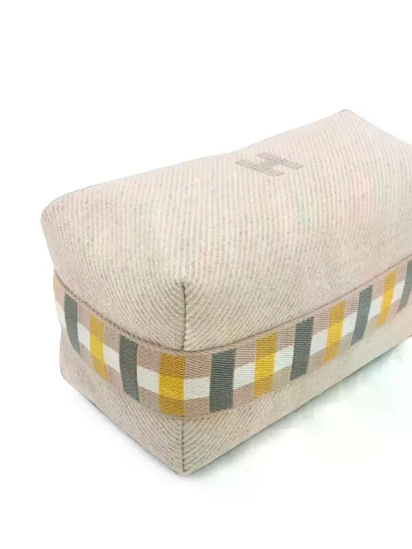 Hermès 2020-2026 Small Wool Bride A Brac Au Carre Case Vanity Bag