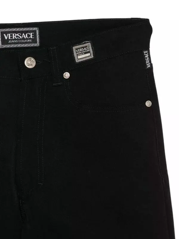 Versace 1990s Medusa Head Motif Jeans