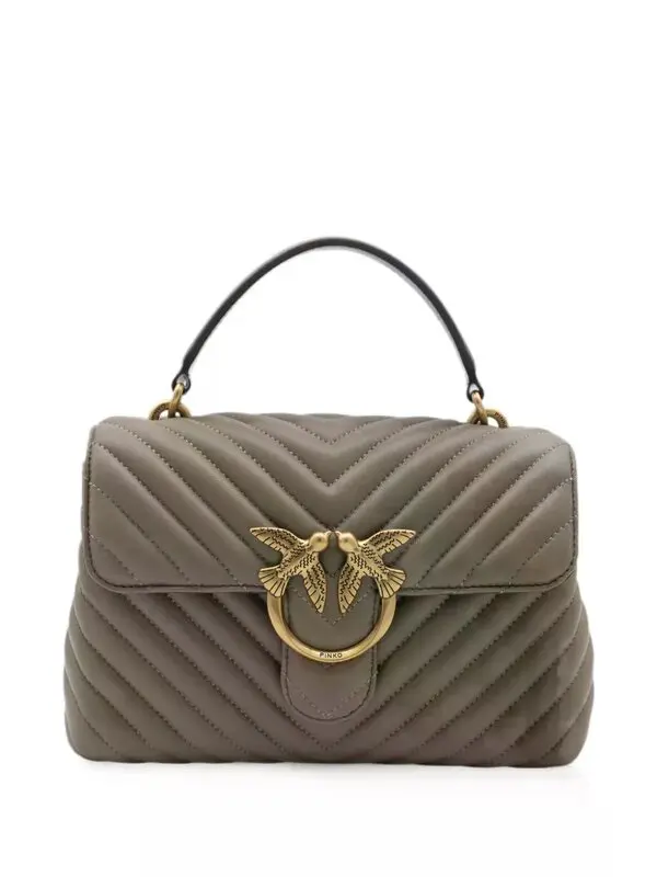 Pinko Love Lady Puff Chevron Quilted Shoulder Bag