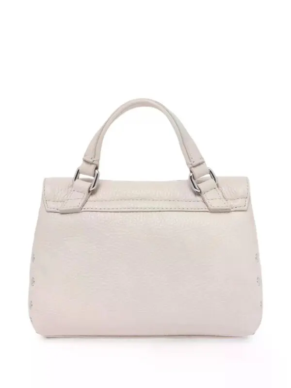 ZANELLATO Baby Postina® Studded Leather Bag - White