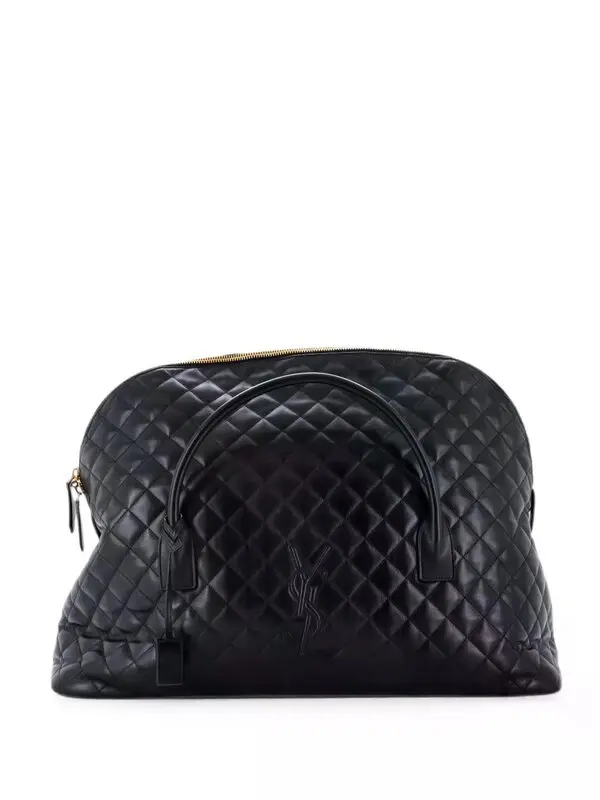 Saint Laurent Es Giant Quilted Leather Travel Bag