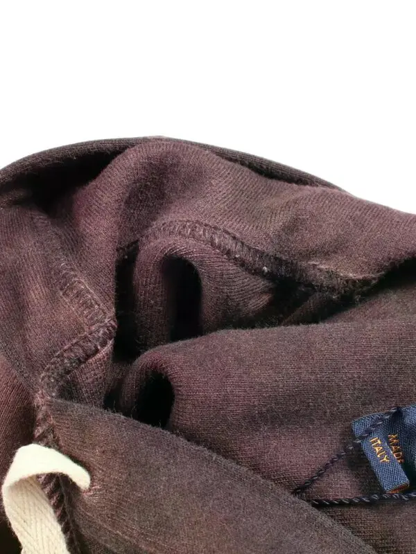 LOUIS VUITTON Logo Patch Cotton Hoodie