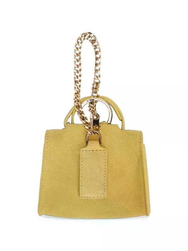 Orciani Mini Sveva Suede Bag Charm
