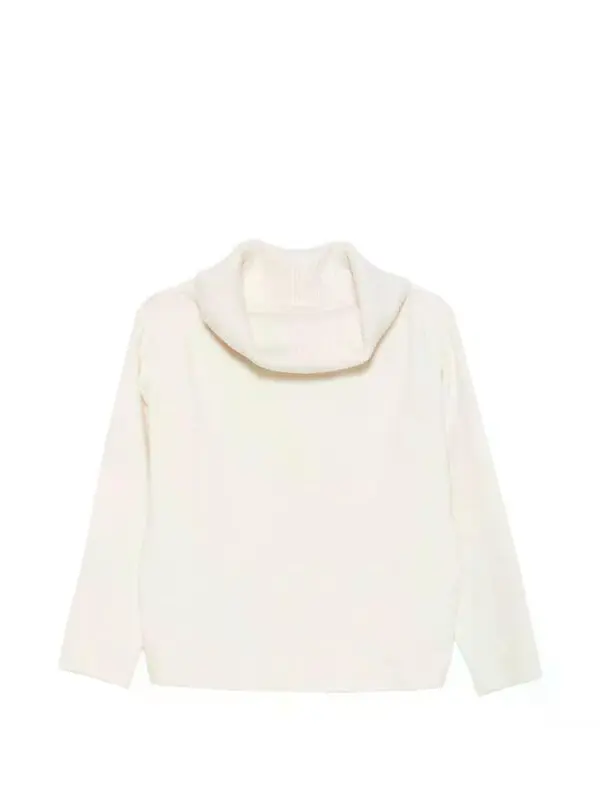 Loulou De Saison Sibyl Cowl Neck Sweater - Neutrals