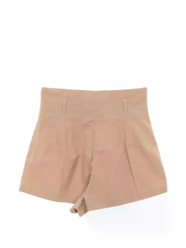 Prada High-waisted Cotton Shorts