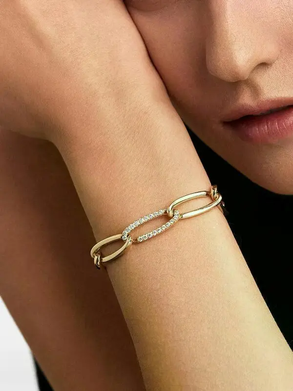 Melissa Kaye Medium Lulu Diamond Bracelet