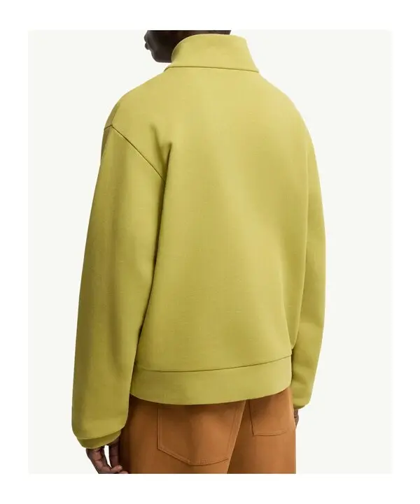 Moncler Logo Cotton Zip-up Sweatshirt