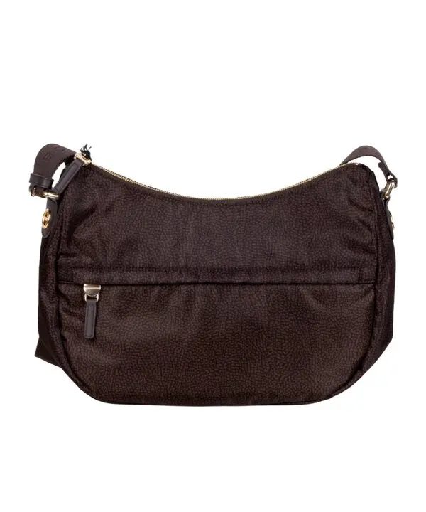 Borbonese Luna Middle Hobo Bag