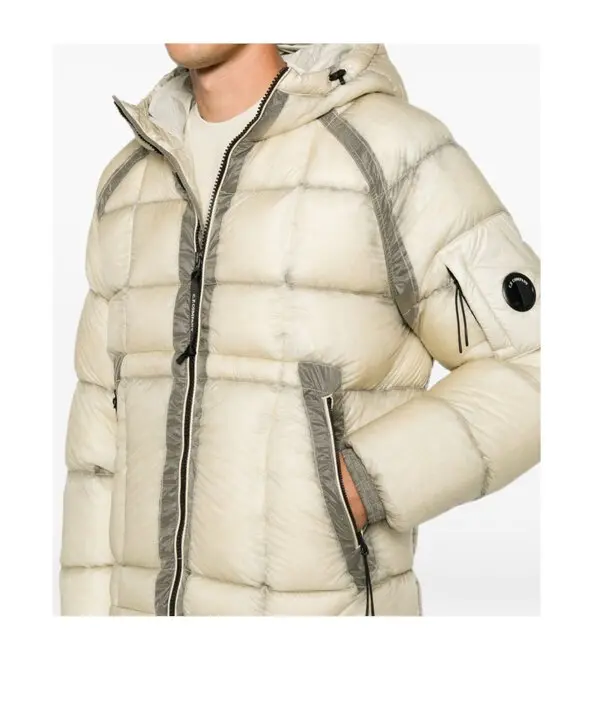 C.P. COMPANY Quilted Hooded Jacket