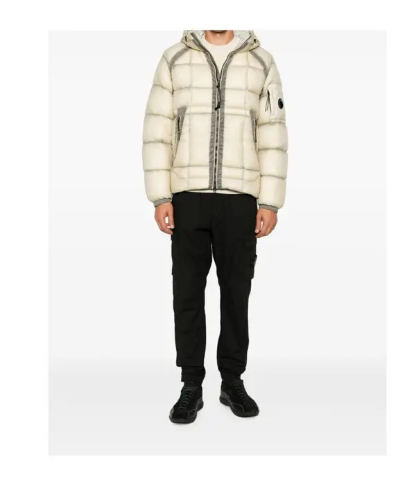 C.P. COMPANY Quilted Hooded Jacket