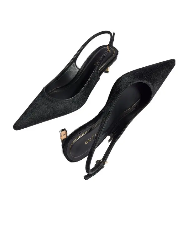 Gucci Castello Slingback Pump