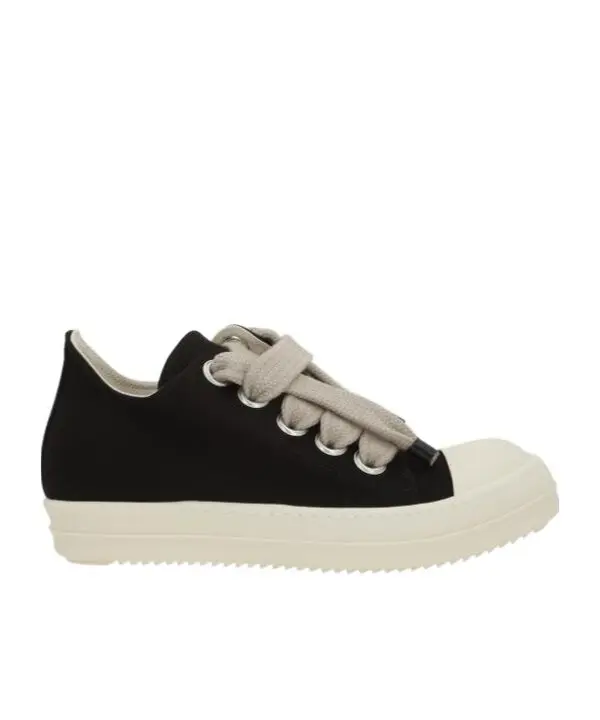Rick Owens Jumbolace Low-top Sneakers - Black