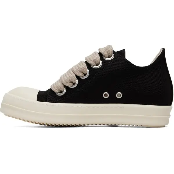 Rick Owens Jumbolace Low-top Sneakers - Black