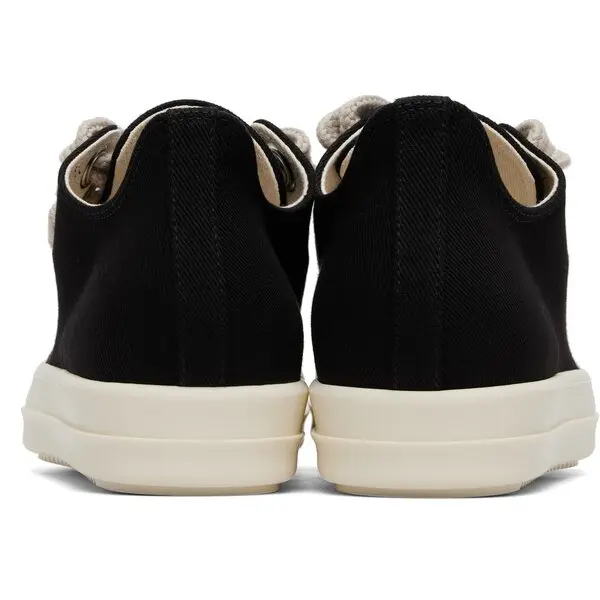 Rick Owens Jumbolace Low-top Sneakers - Black