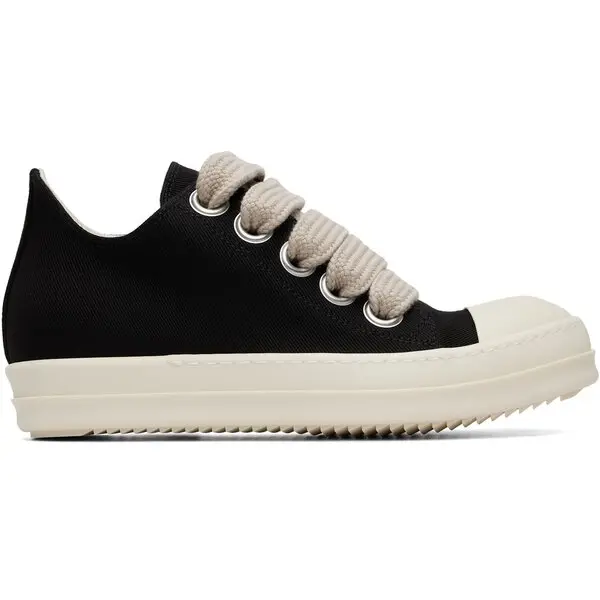 Rick Owens Jumbolace Low-top Sneakers - Black
