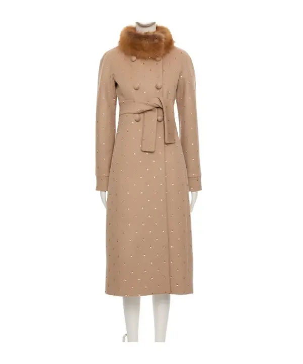 Valentino Garavani Long-sleeved Coat - Nude