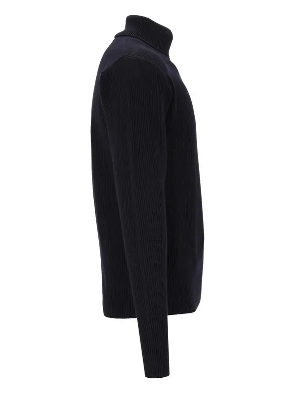 Barena Venezia Ribbed-knit Roll-neck Turtleneck