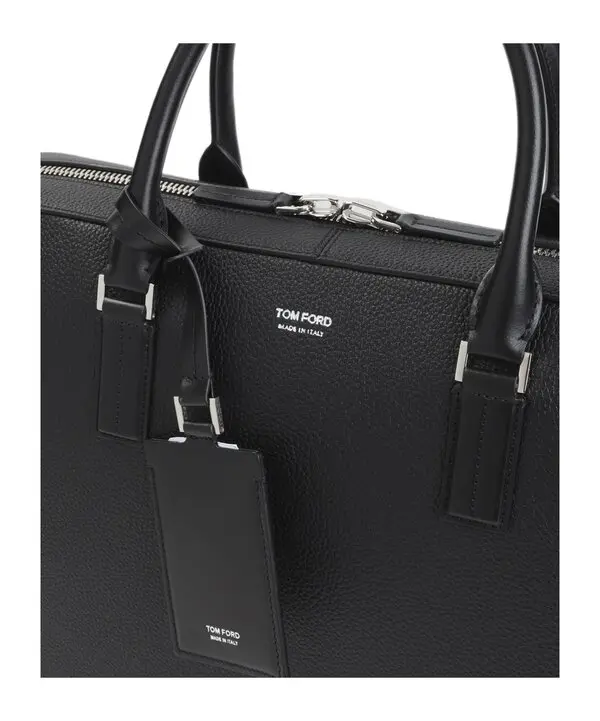 TOM FORD Elliot Logo Stamp Briefcase