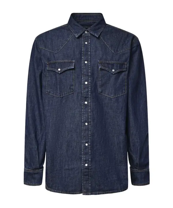 DONDUP Western-yoke Chest-pocket Shirt