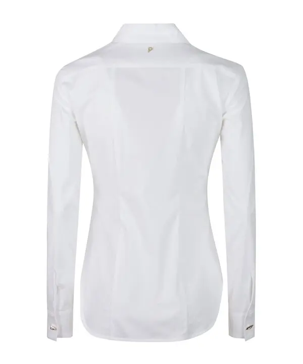 DONDUP Jewelled-button Long-sleeve Shirt