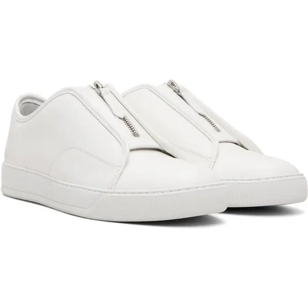 LANVIN Dbb1 Zip Sneakers - White