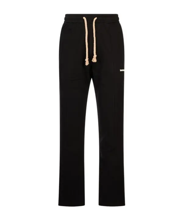 BARROW Logo Printed Drawstring Pants