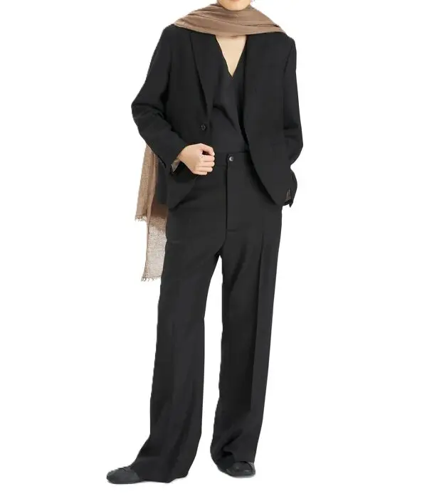 Barena Venezia High-waisted Flannel Trousers