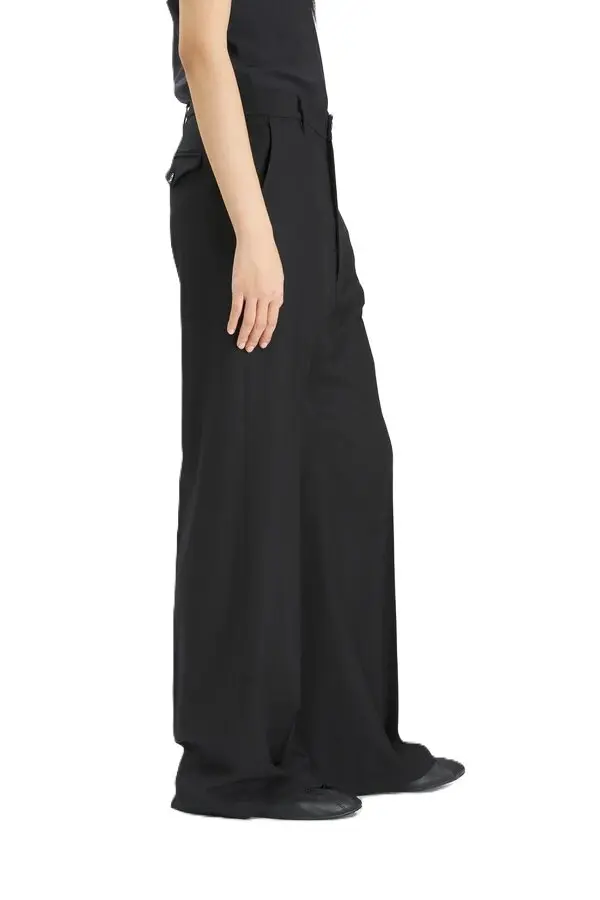 Barena Venezia High-waisted Flannel Trousers