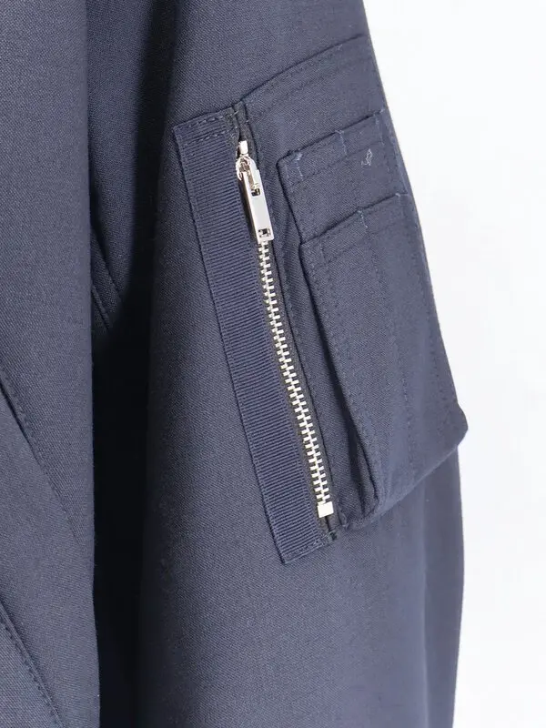 SEMICOUTURE Zip Pocket Bomber Jacket