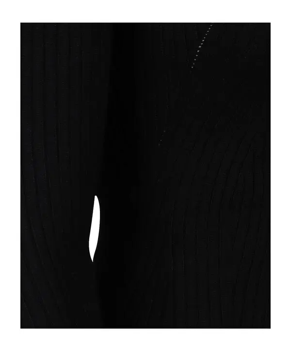 DONDUP V-neck Ribbed Knit Top