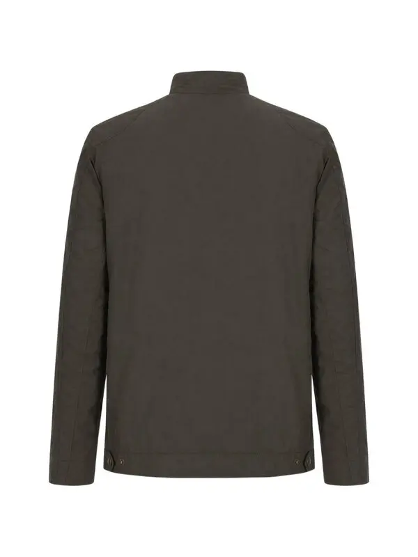 Barbour Logo Patch Stand Collar Jacket