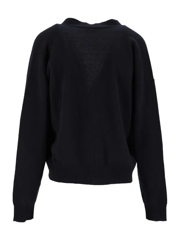 Peserico Button-front Long-sleeve Knit Top