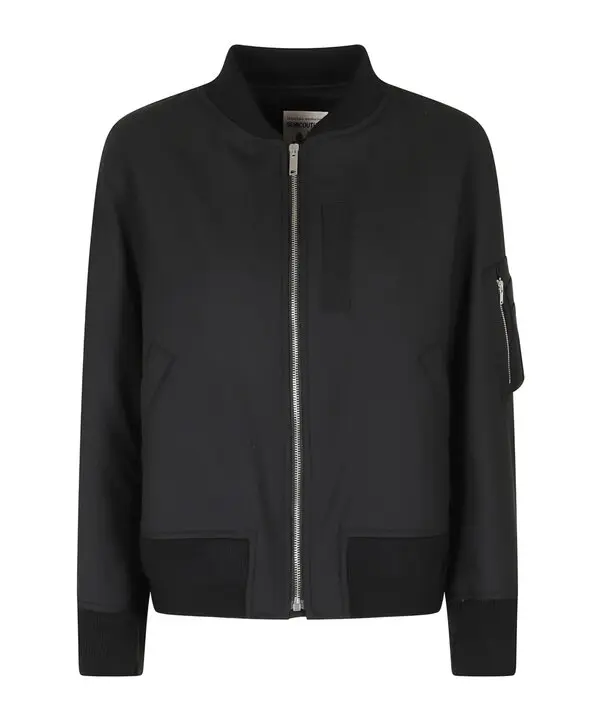 SEMICOUTURE Logo Zip-up Casual Jacket