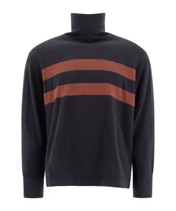 Ralph Lauren Double Striped Turtleneck Jumper