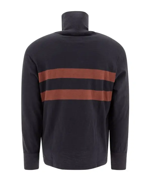 Ralph Lauren Double Striped Turtleneck Jumper