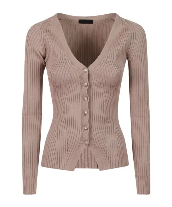 DONDUP V-neck Knitted Cardigan