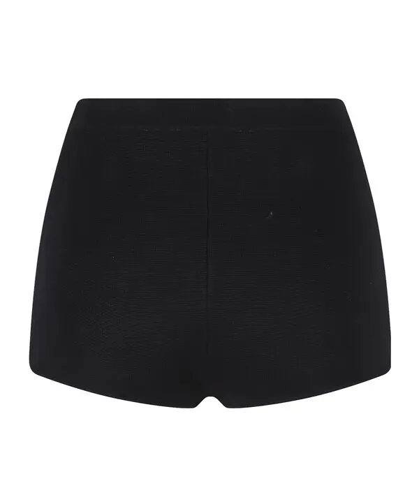 Elisabetta Franchi Gem-button Knit Shorts