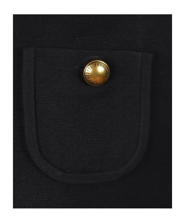 Elisabetta Franchi Gem-button Knit Shorts