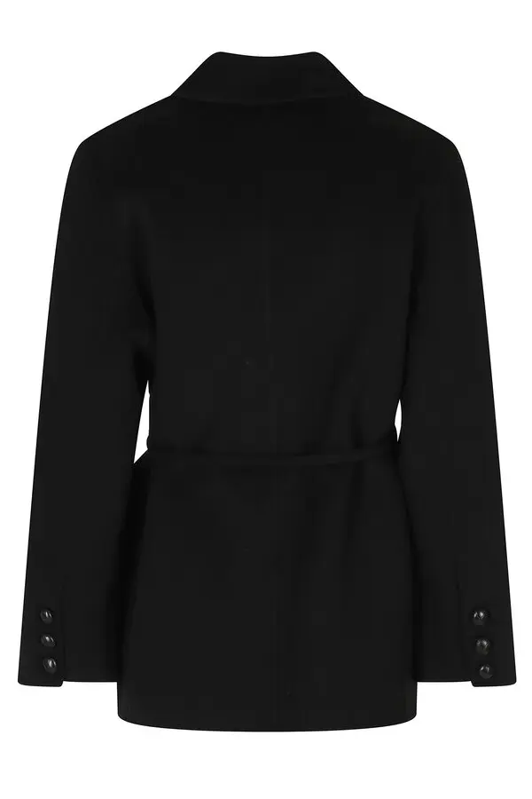 SEMICOUTURE Belted Wool Coat