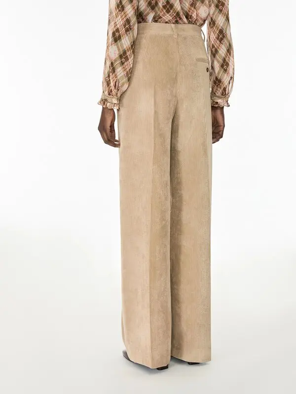 IBLUES Straight-leg Ribbed Trousers
